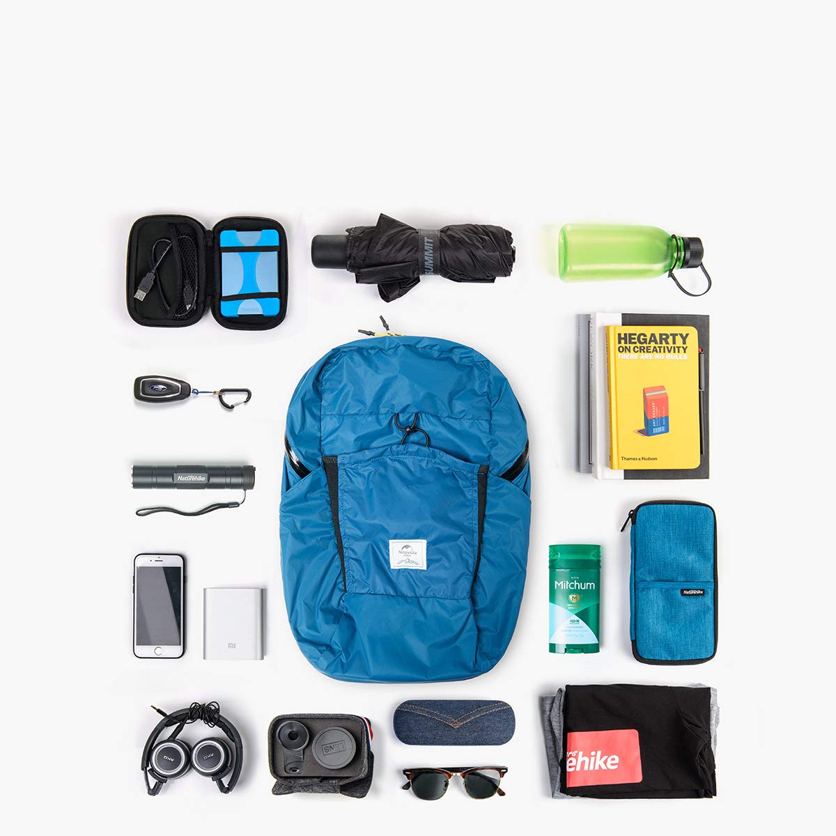 Naturehike 18L Rainproof Lightweight Packable Backpack Bicycle Travel Airplane