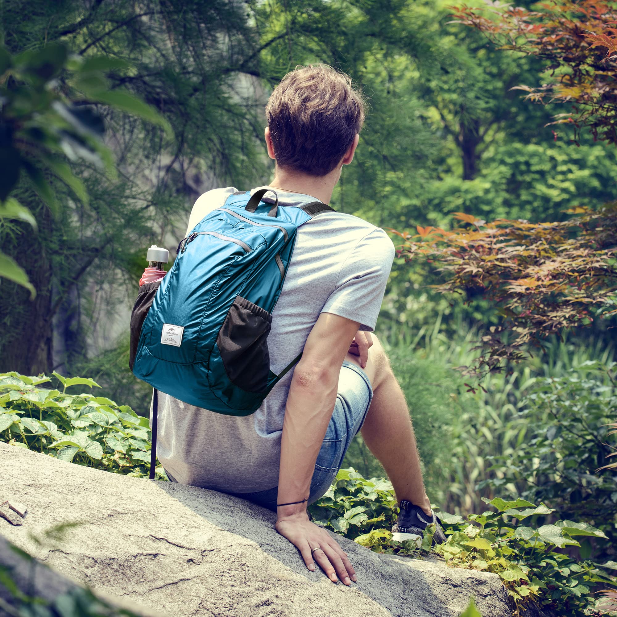 Naturehike 18L Rainproof Lightweight Packable Backpack Bicycle Travel Airplane