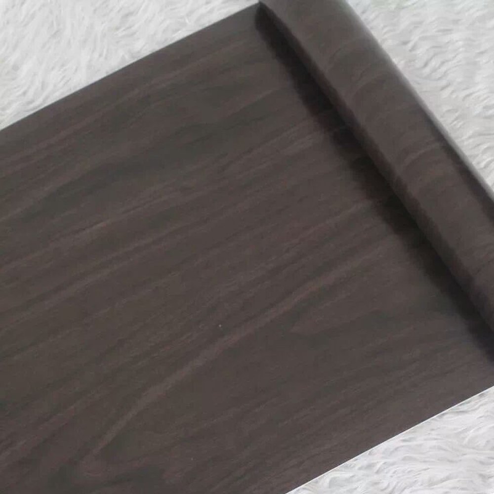 Yifely Dark Brown Peach Wood Grain Drawer Paper Self Adhesive Shelf Liner Night Stand Table Cover Sticker 17.7 Inch by 9.8 Feet