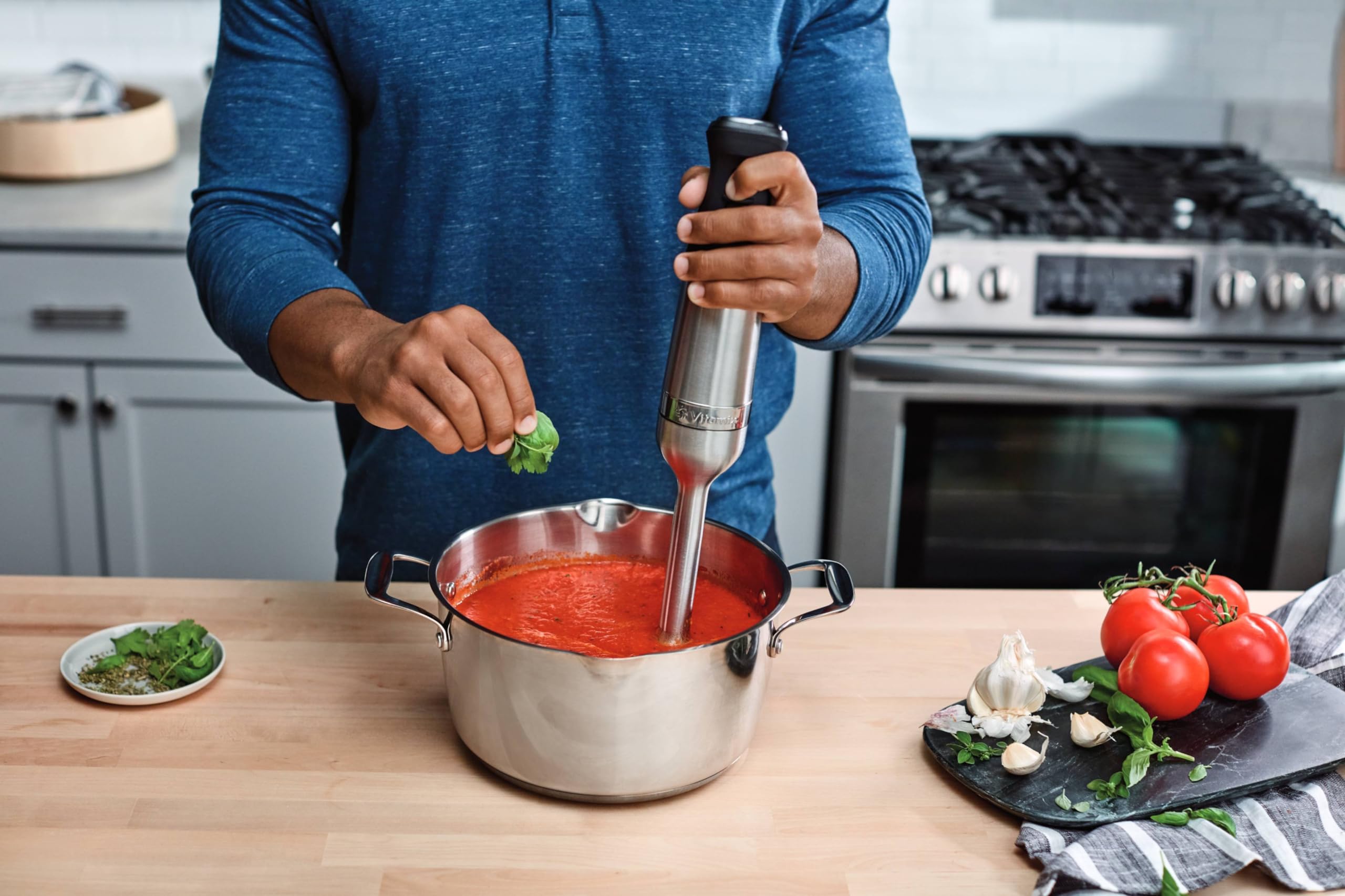 Vitamix Immersion Blender, Stainless Steel, 18 inches