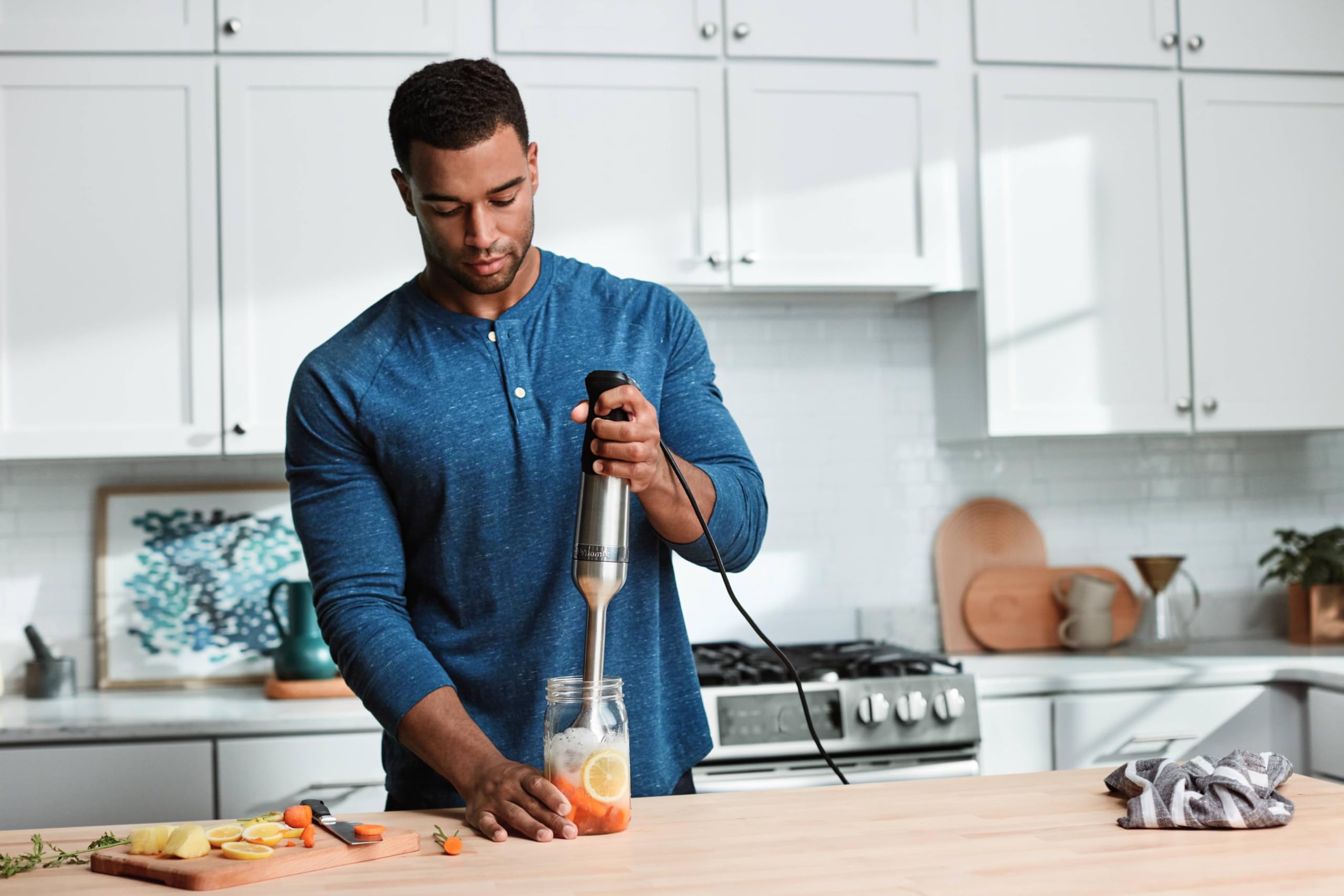 Vitamix Immersion Blender, Stainless Steel, 18 inches