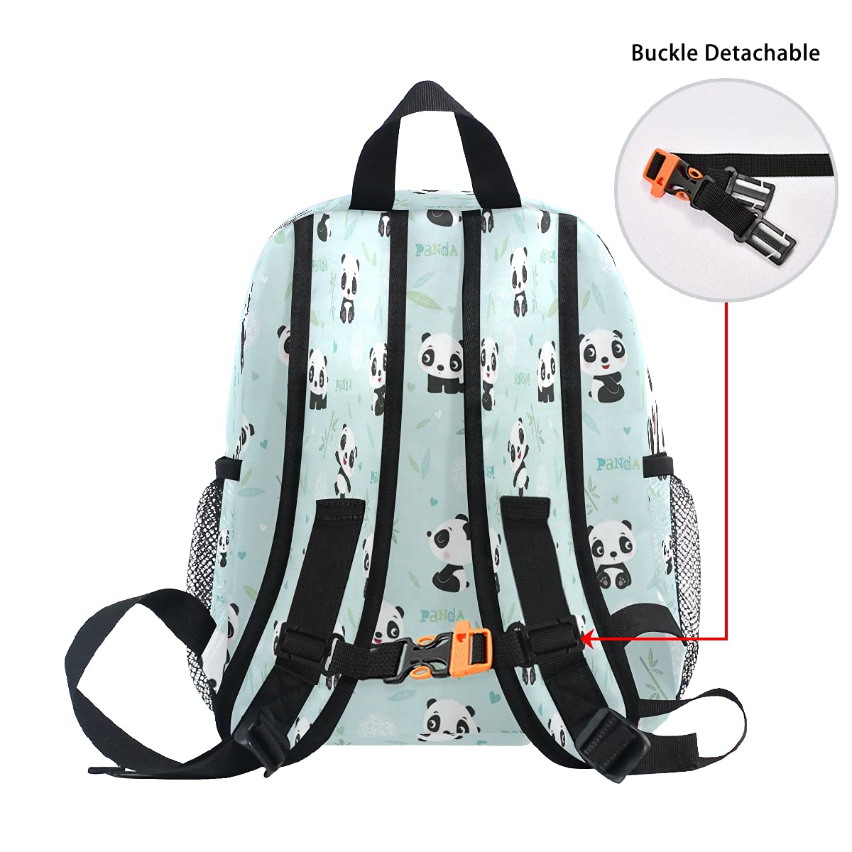 Preschool Kids Backpack Panda Backpack Cute School Bag Bookbag for Elementary Toddler Kindergarten