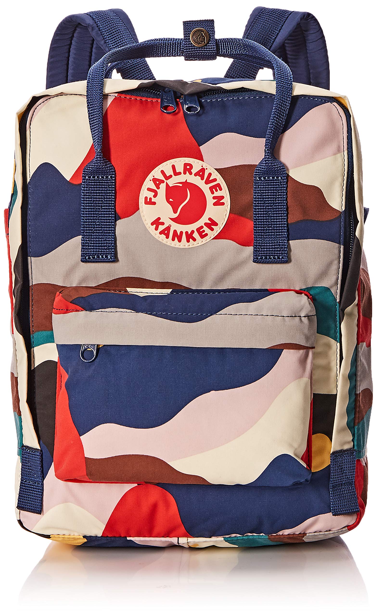 FJALL RAVEN(フェールラーベン) Men's Official Amazon Product Backpack, Summer LANDSAPE