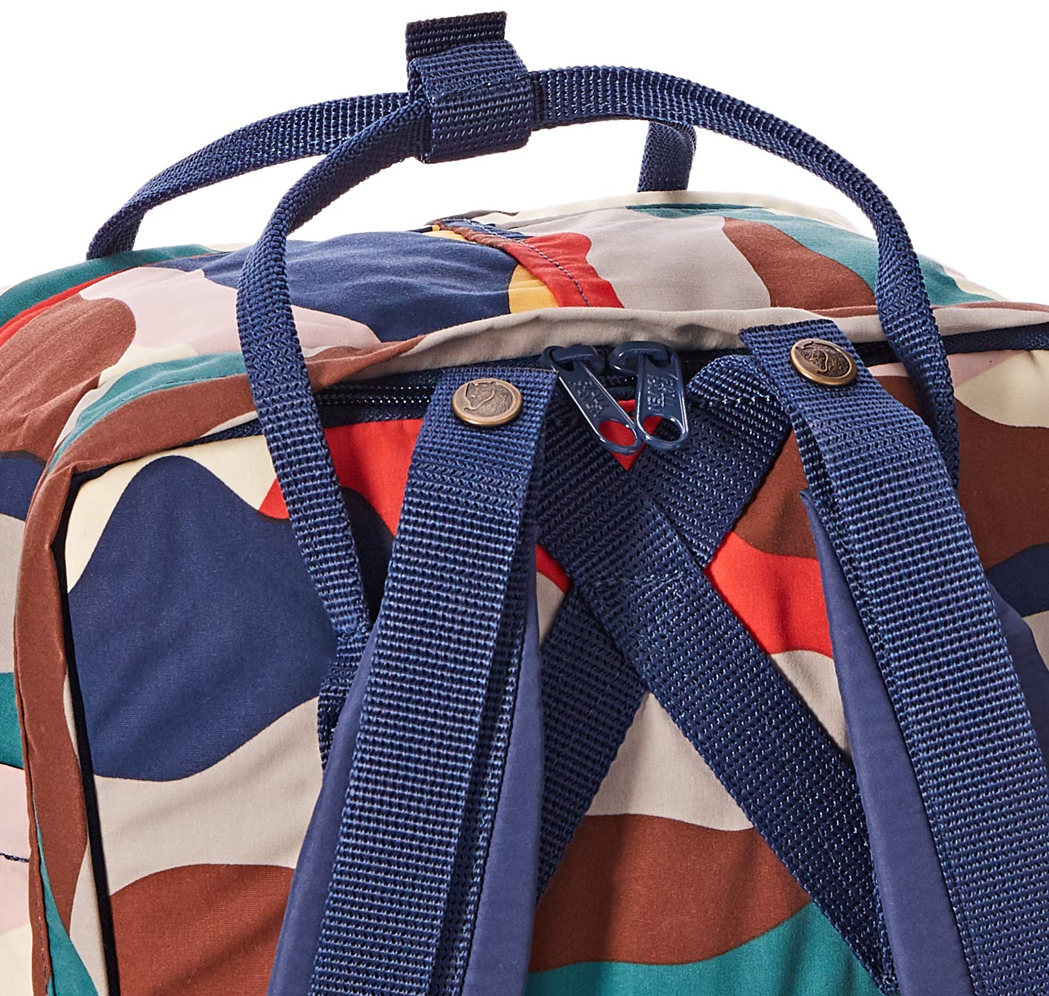 FJALL RAVEN(フェールラーベン) Men's Official Amazon Product Backpack, Summer LANDSAPE