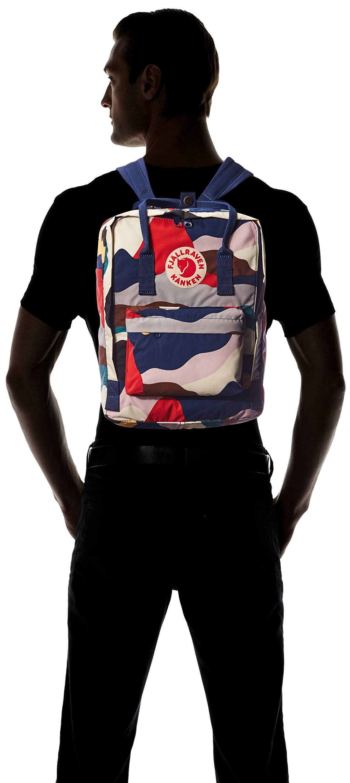 FJALL RAVEN(フェールラーベン) Men's Official Amazon Product Backpack, Summer LANDSAPE