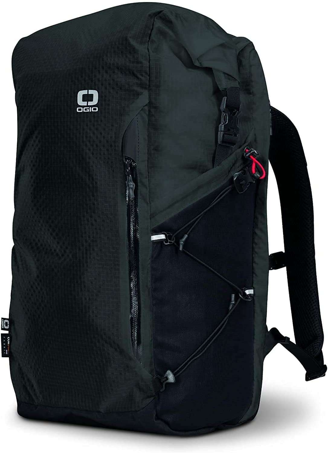 OGIO FUSE Lightweight Backpack (25 Liter, Black, Roll Top)