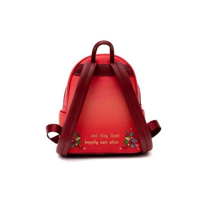 Loungefly Disney Mini Backpack, Princess Snow White, Snow White and the Seven Dwarfs