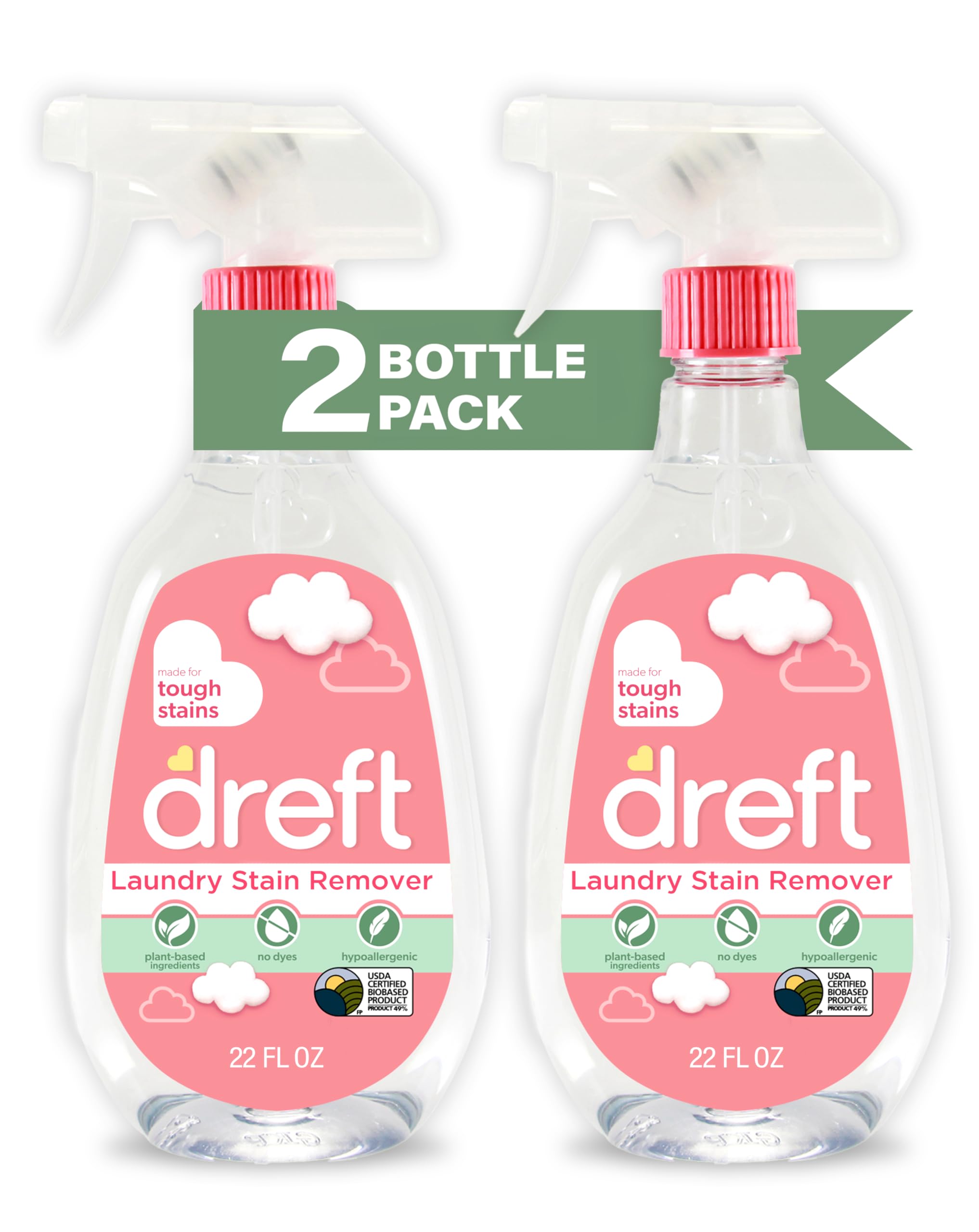 Dreft Stain Remover, 22 Ounce (Pack of 2)