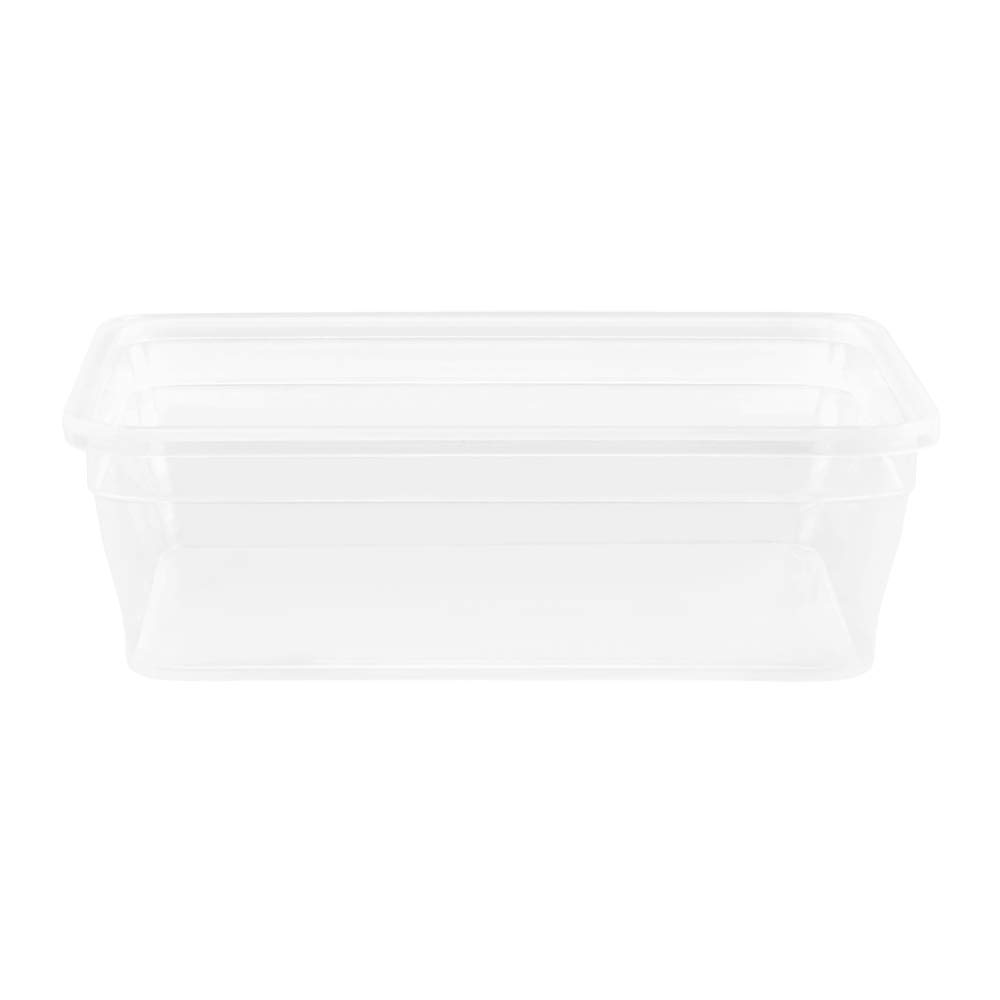Snapware Total Solution 10-Pc Plastic Food Storage Containers Set, 3-Cup Rectangle Meal Prep Container, Non-Toxic, BPA-Free Lids with 4 Locking Tabs, Microwave, Dishwasher, and Freezer Safe