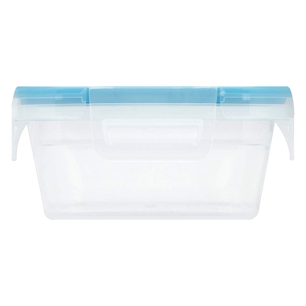 Snapware Total Solution 10-Pc Plastic Food Storage Containers Set, 3-Cup Rectangle Meal Prep Container, Non-Toxic, BPA-Free Lids with 4 Locking Tabs, Microwave, Dishwasher, and Freezer Safe