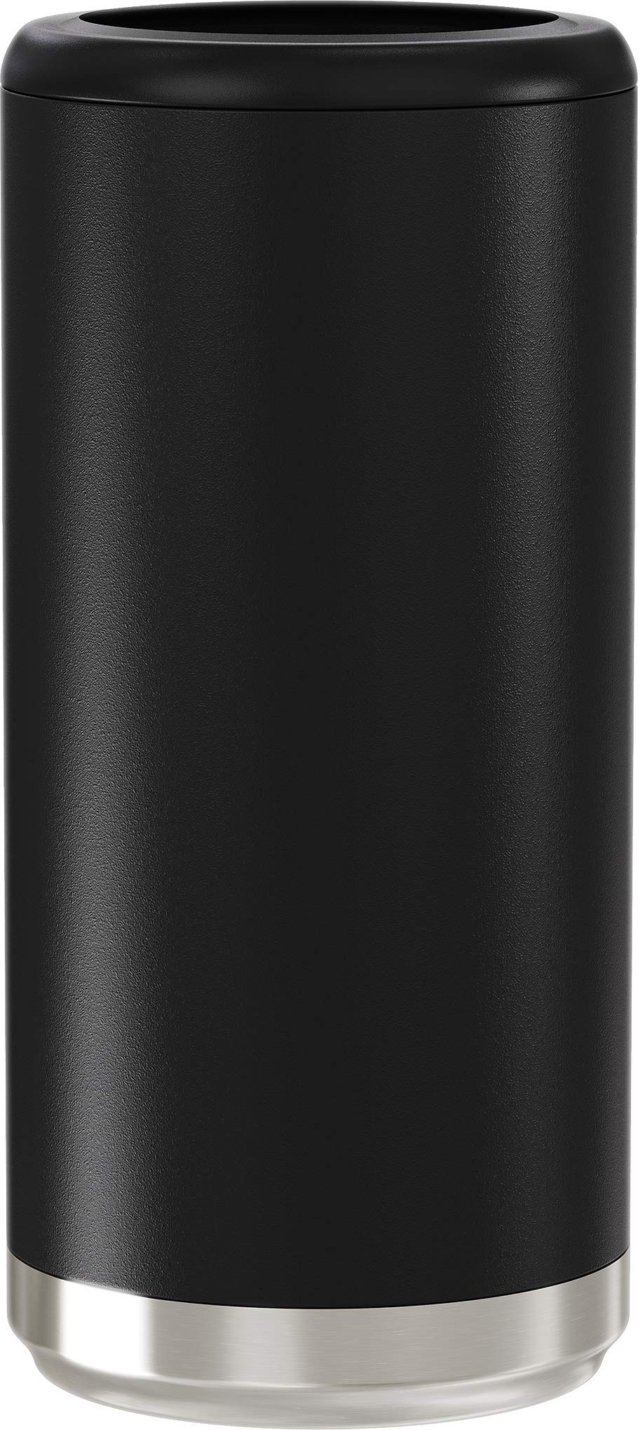 Maars Skinny Can Cooler for Slim Beer & Hard Seltzer | Stainless Steel 12oz Sleeve, Double Wall Vacuum Insulated Drink Holder - Glitter Lilac