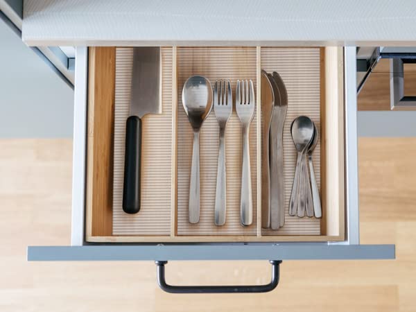 Hoople 12inch*20ft Shelf Liner Protects cabinets, Shelves, and Storage Areas. Non-Slip, Durable, and Oil-Proof. Upgrade Your Organization with Ease.