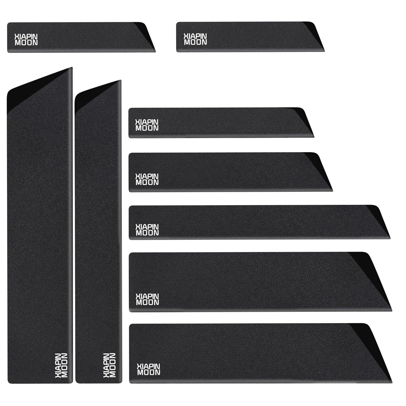 XIAPINMOON 9-Piece Universal Knife Edge Guards , More Durable, Gentle on Your Blades,BPA-Free Felt Lining Covers Are Non-Toxic and Abrasion Resistant - The chef's first choice - Knives Not Included