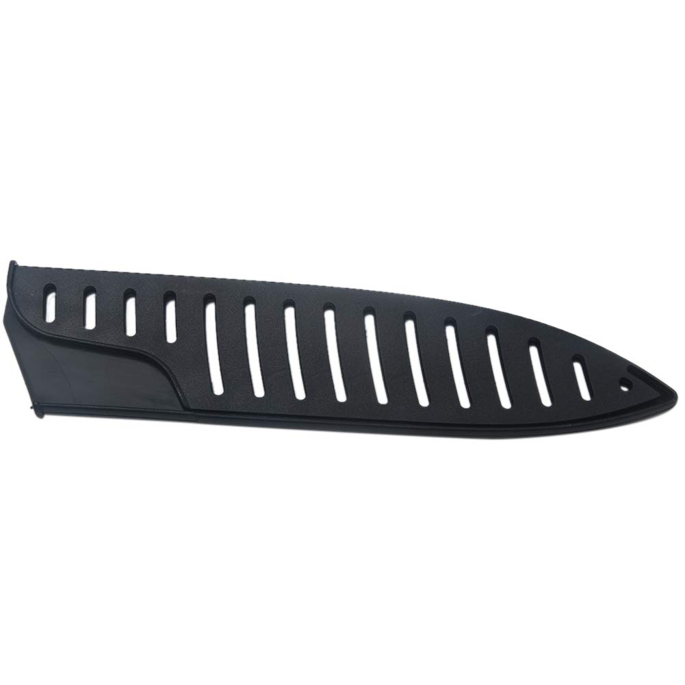 Black Plastic Kitchen Knife Blade Protector Cover for 8 Inches Knife, 8 Inch Knife sheath, 8 Inch Knife Cover Practical Black Protector For Knife Blade Kitchen Utensil