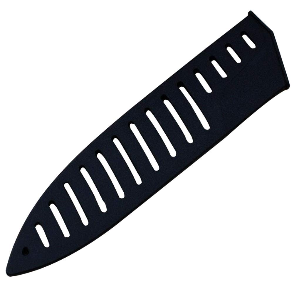Black Plastic Kitchen Knife Blade Protector Cover for 8 Inches Knife, 8 Inch Knife sheath, 8 Inch Knife Cover Practical Black Protector For Knife Blade Kitchen Utensil