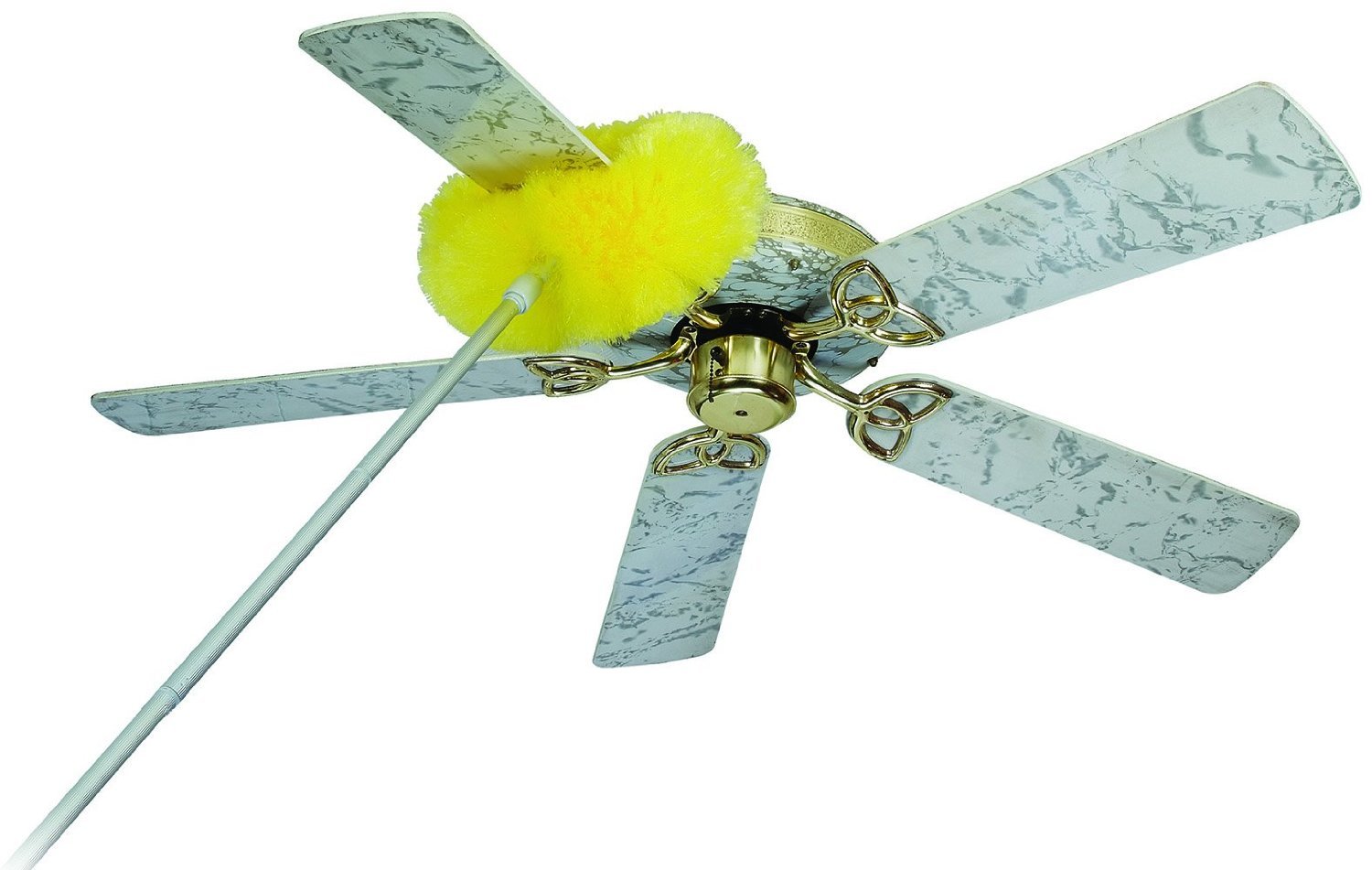 Estilo Ceiling Fan Duster - Long Ceiling Fan Cleaner Duster | Removable & Washable, Extendable up to 47” with Detachable Microfiber Head |Feather Dusters for Cleaning |Duster with Extension Pole