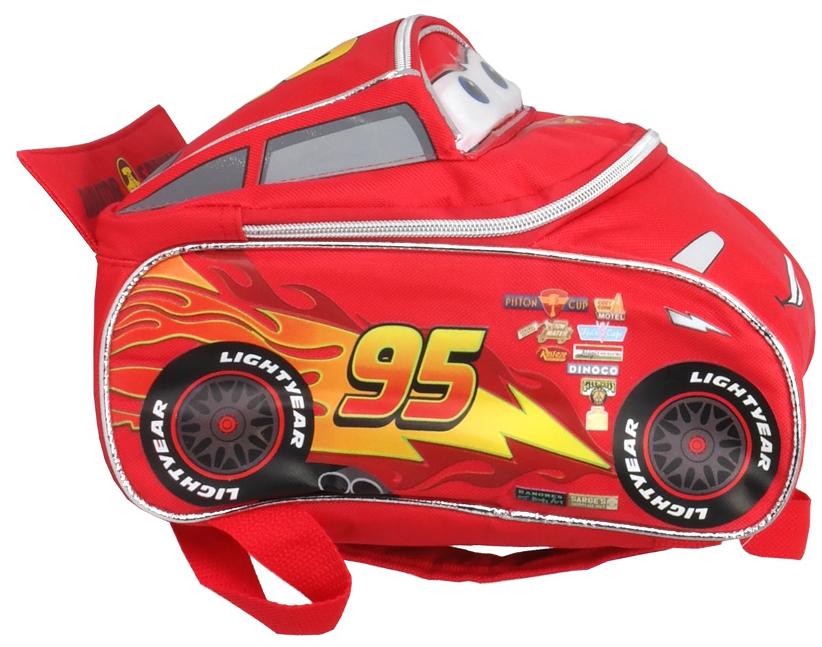 Pixar Cars Lightning McQueen Shape 10 inches Mini Backpack