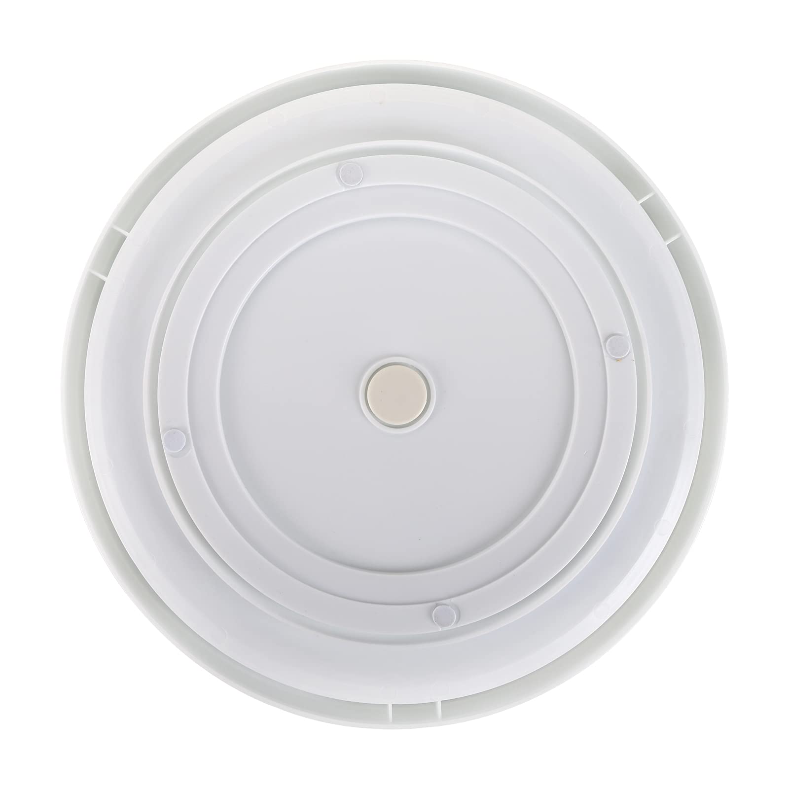 Bekith 2 Pack Non-Skid Pantry Cabinet Lazy Susan Turntable, 12-Inch Single Round Rotating Kitchen Spice Organizer for Cabinets, Pantry, Bathroom, Refrigerator, Gray