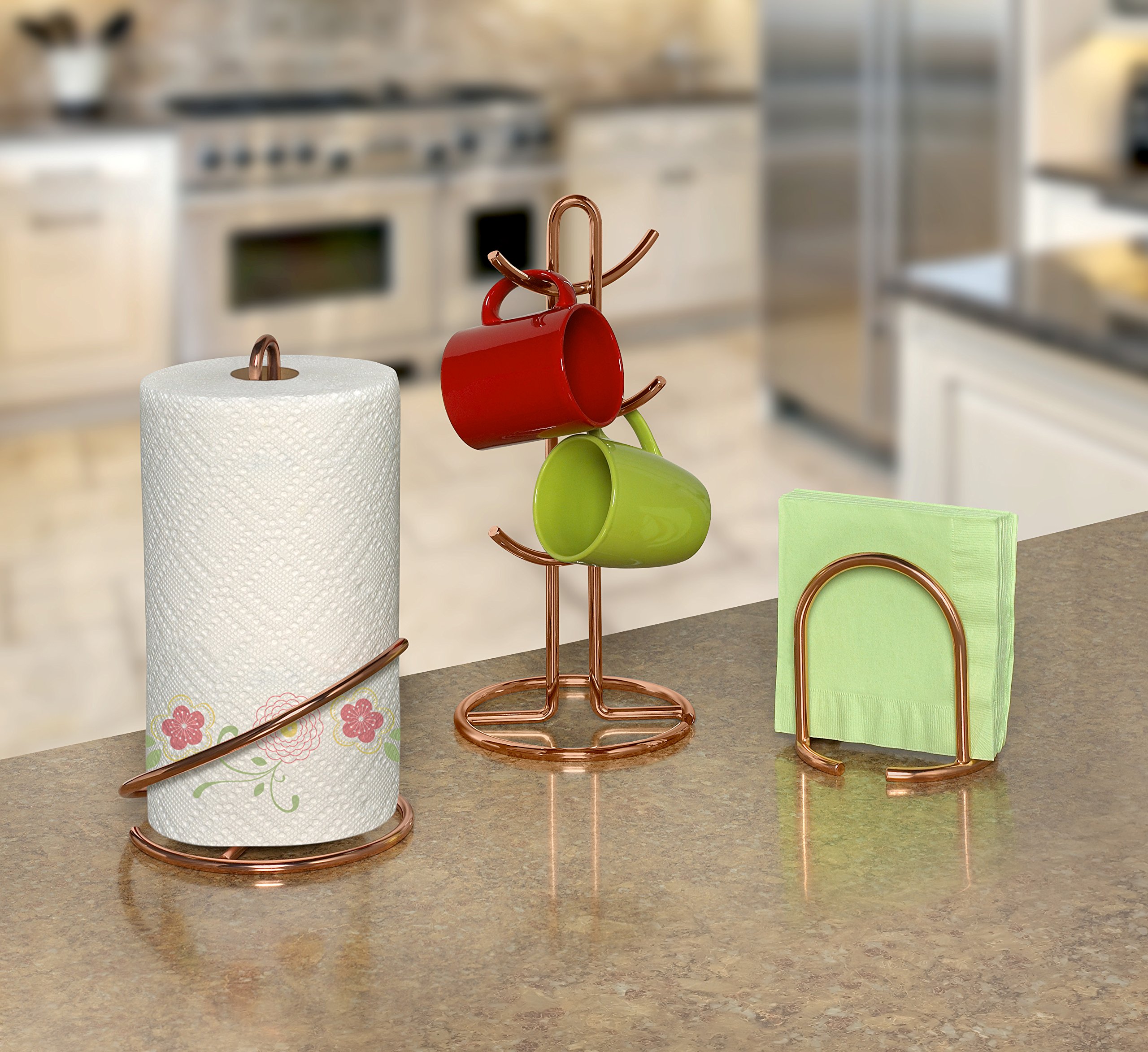 Spectrum Diversified Euro Napkin Holder, Copper