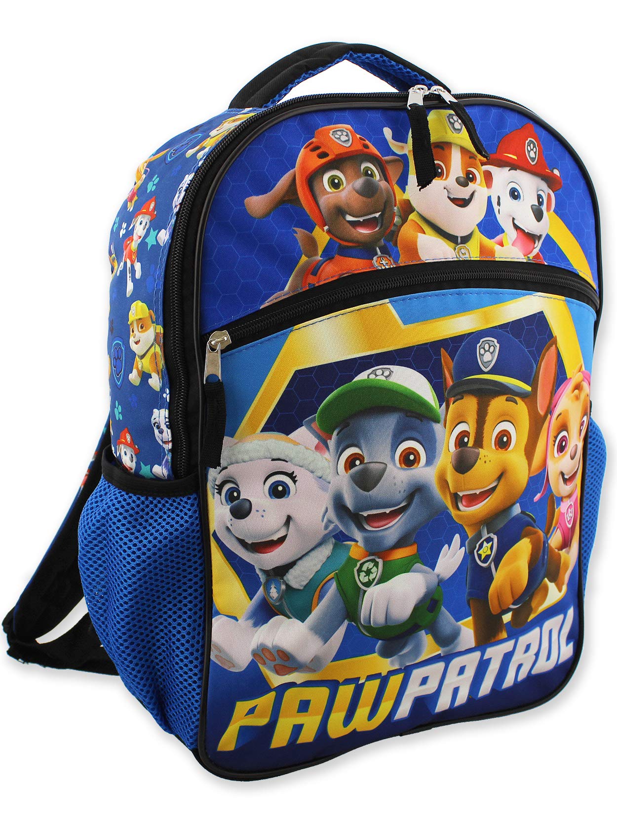 Paw Patrol Pups Boy's 16 Inch School Backpack (One Size, Blue)