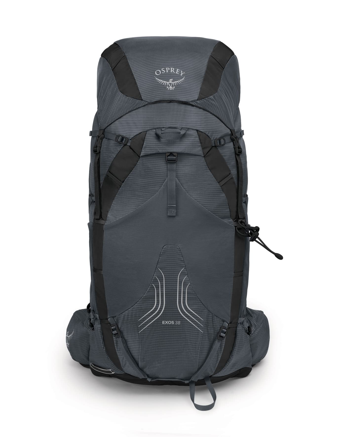 Osprey Exos 38 Men's Ultralight Backpacking Backpack, Tungsten Grey, Small/Medium