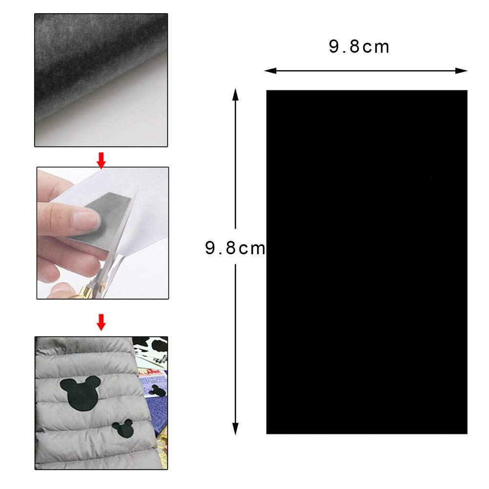 8Pcs Nylon Repair Patches, Self-Adhesive and Waterproof, Lightweight Repair Patches for Clothing Down Jacket Tent Clothes Bag (20 x10 cm)