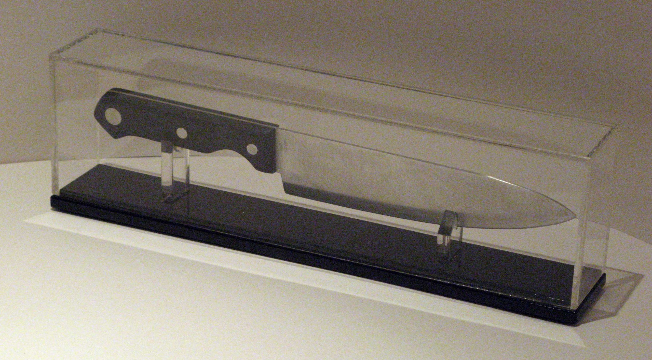 RCS Plastics Knife Display Case 14in Stand Fits Custom Work and Randall Knives