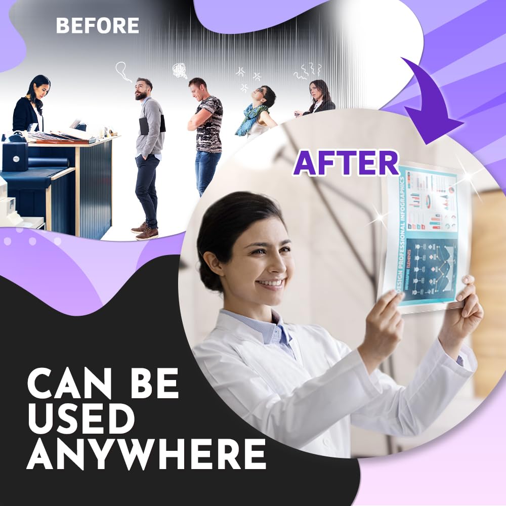 HA SHI Self Adhesive Laminating Sheets, Cold Laminate, self Seal, Plastic Paper, 8.5 x 11 Inch (20 Sheets)
