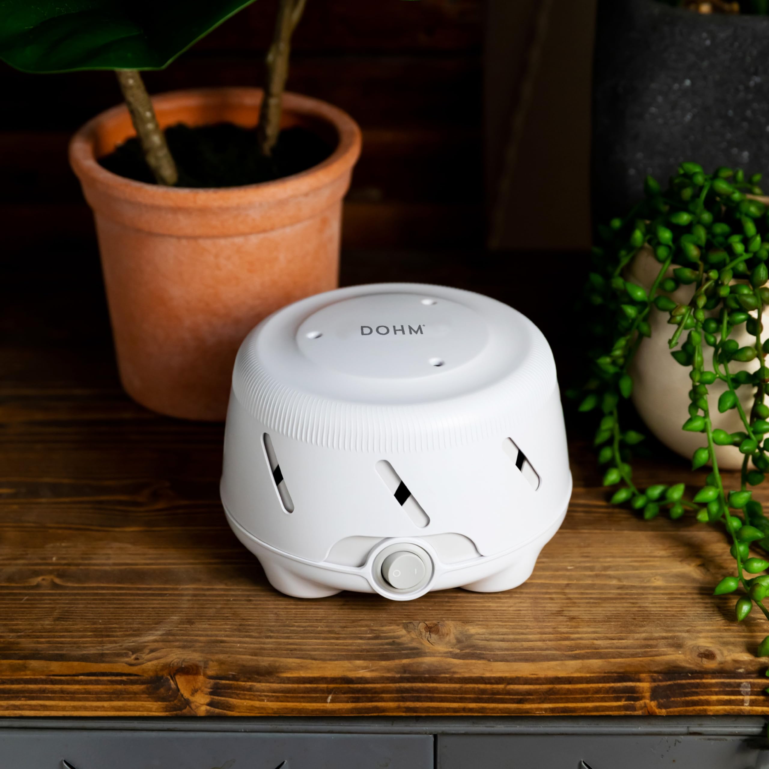 Yogasleep Dohm UNO White Noise Machine with Real Fan Inside, Adjustable Tone, Non-Looping Sound, Sleep Aid & Noise Canceling For Adults & Baby, Office Privacy, Registry Gift, Travel & Home Essential