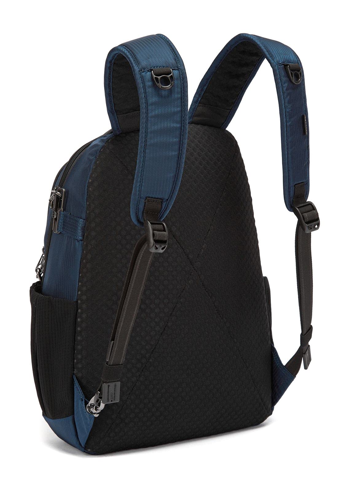Pacsafe Metrosafe LS350 ECONYL 15 Liter Anti Theft Laptop Daypack/Backpack - with Padded 13" Laptop Sleeve, ECONYL Ocean