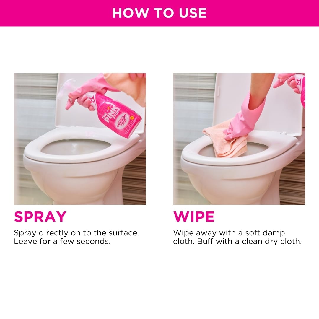 Stardrops - The Pink Stuff - Miracle Bathroom Foam Cleaner 750ml