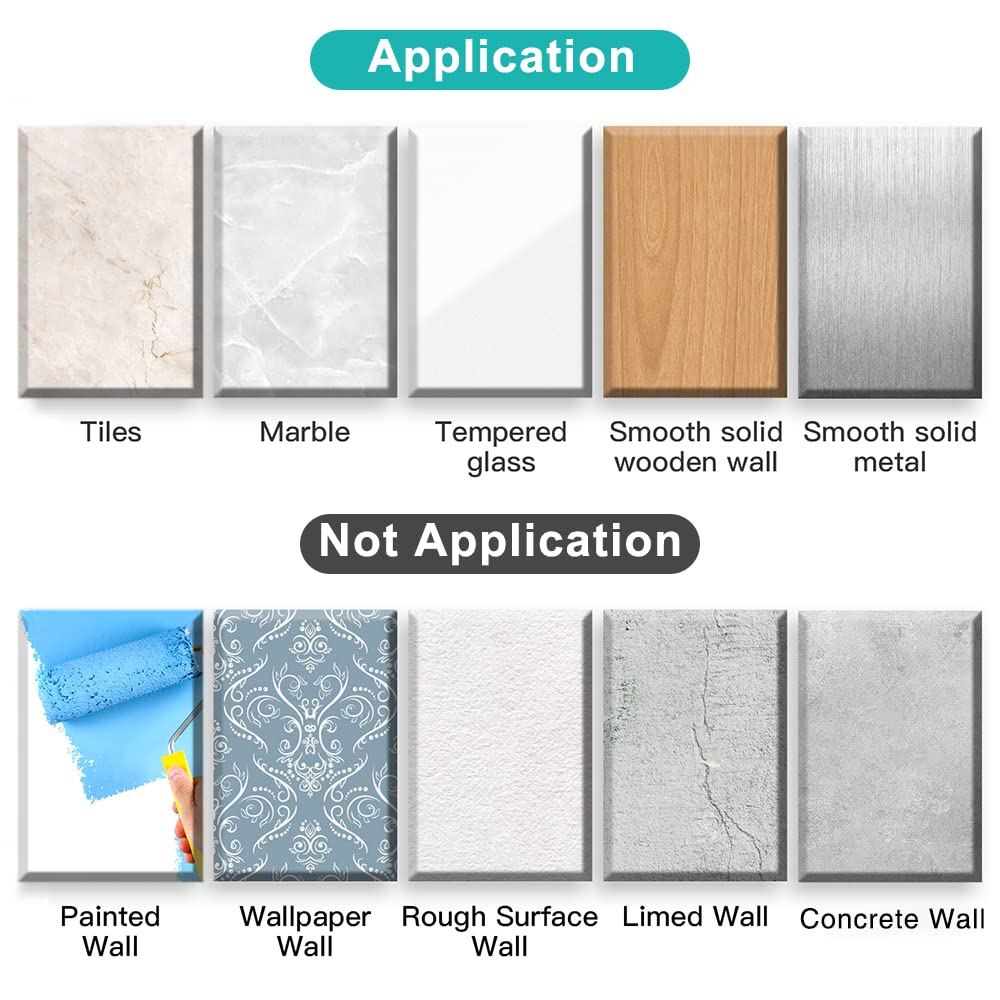 MGahyi Paper Towel Holder Dispenser for Walls or Under Cabinet ,Self Adhesive or Screw Mounting Paper Towel Holder Wall Mount for Kitchen, Pantry,Cupboard, Sink Storage