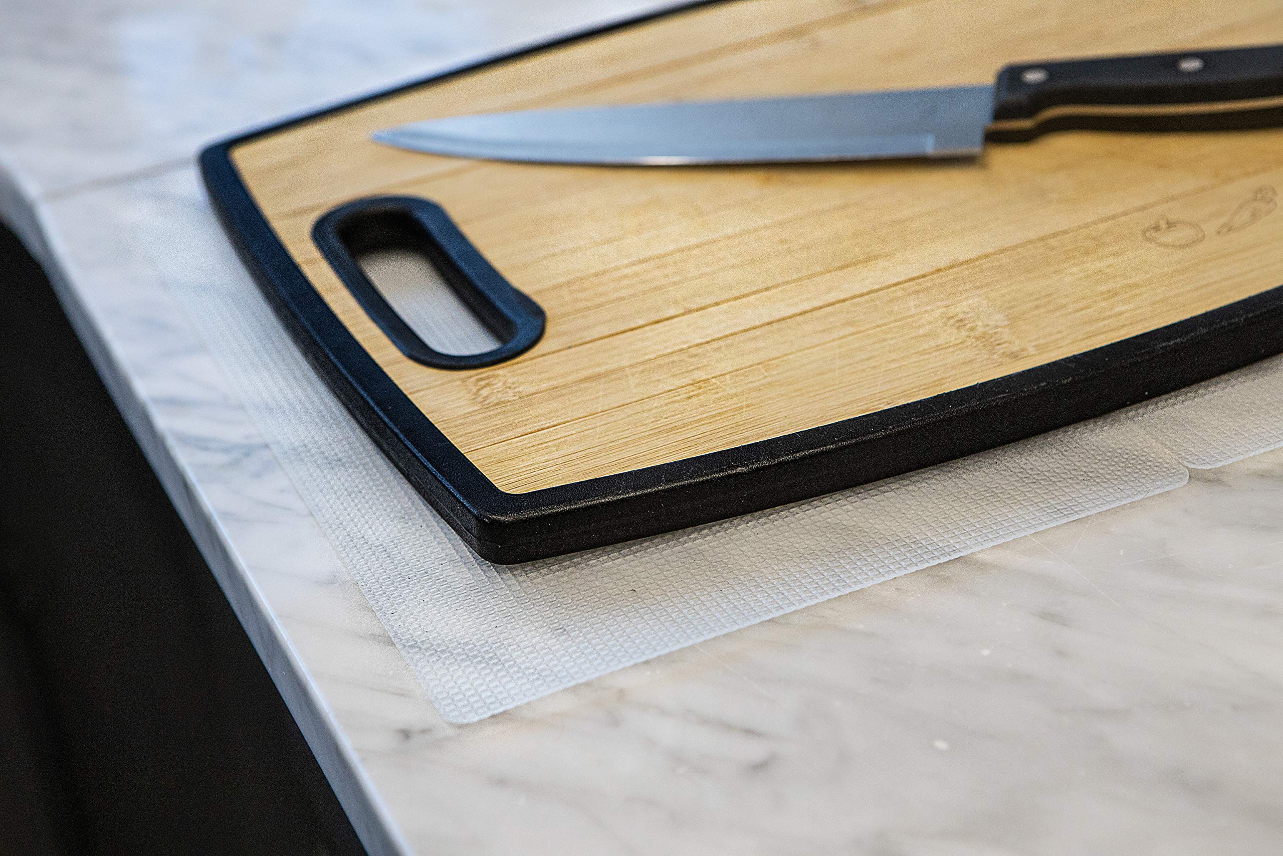 Non Slip Chef’s Gription Pad by CatTongue Grips – Secure, Anti Slip Mat for the Perfect Non Slip Grip for Chefs and Home Cooks, Grip Mat for Cutting Boards, Great as Drawer Liners (Black, 1 Pad)