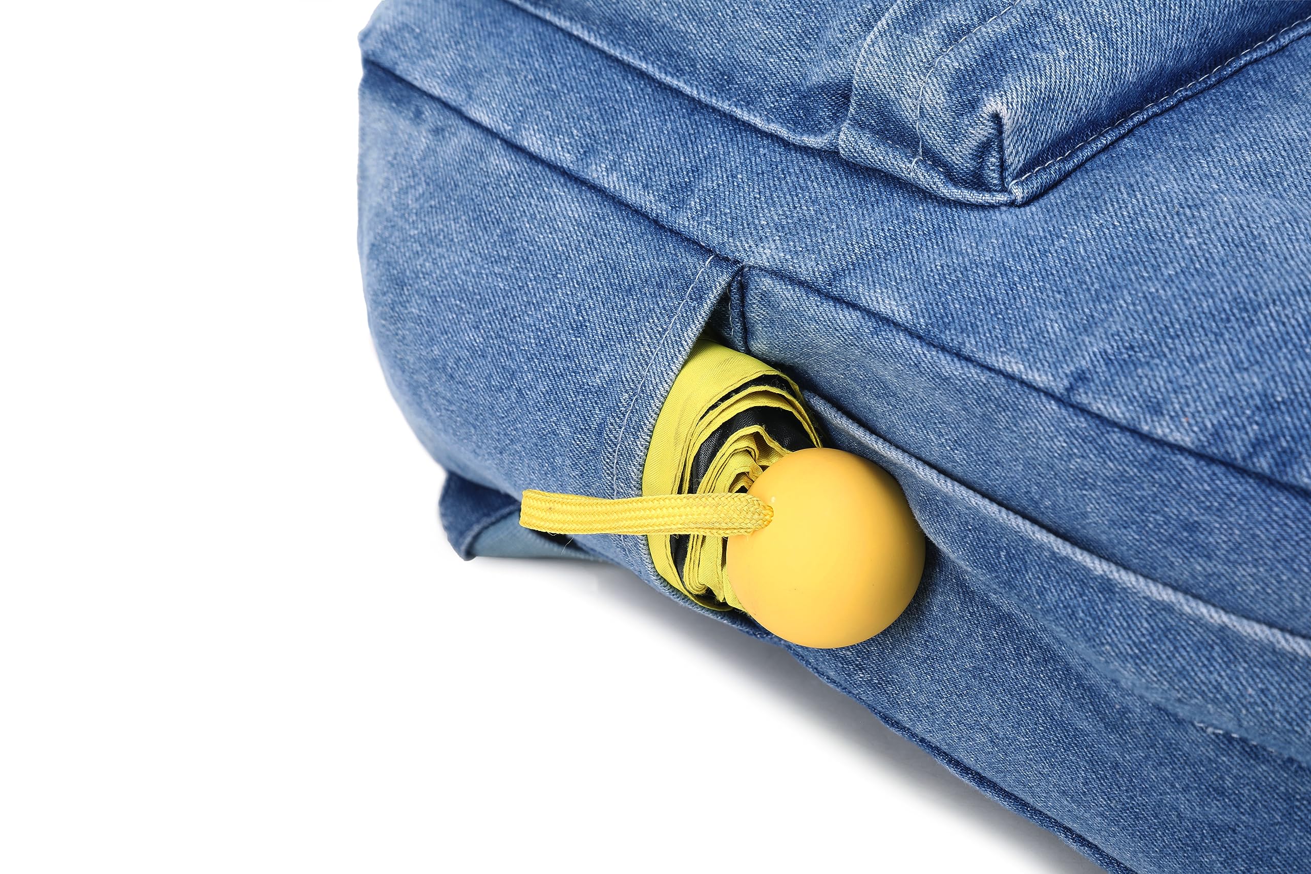 Classic Vintage Denim Bookbags School Bag College Jeans Backpack Daypack Rucksack