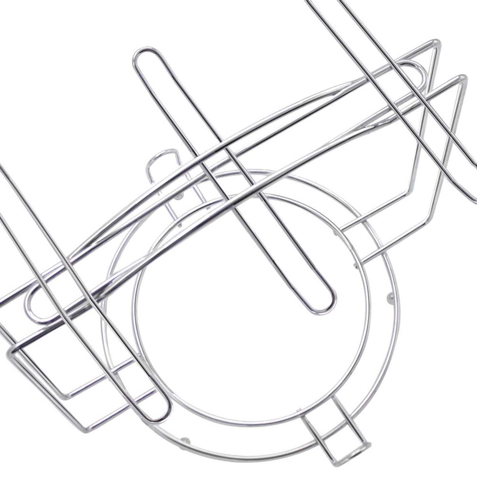 MyLifeUNIT Coffee Cup Holder, Stainless Steel Tea Cup Rack Stand for Counter, 6 Hooks