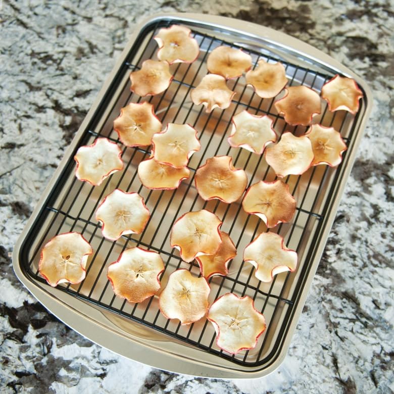 Nordic Ware Oven Crisp Baking Tray, 17.10 x 12.40 x 1.40 inches, Natural