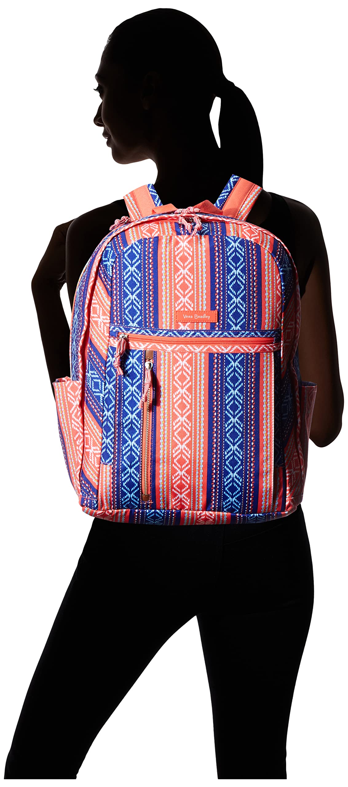 Vera Bradley womens Vera Bradley Women s Lighten Up Grand Backpack Indiana Blossoms One Size, Indiana Blossoms, One Size US