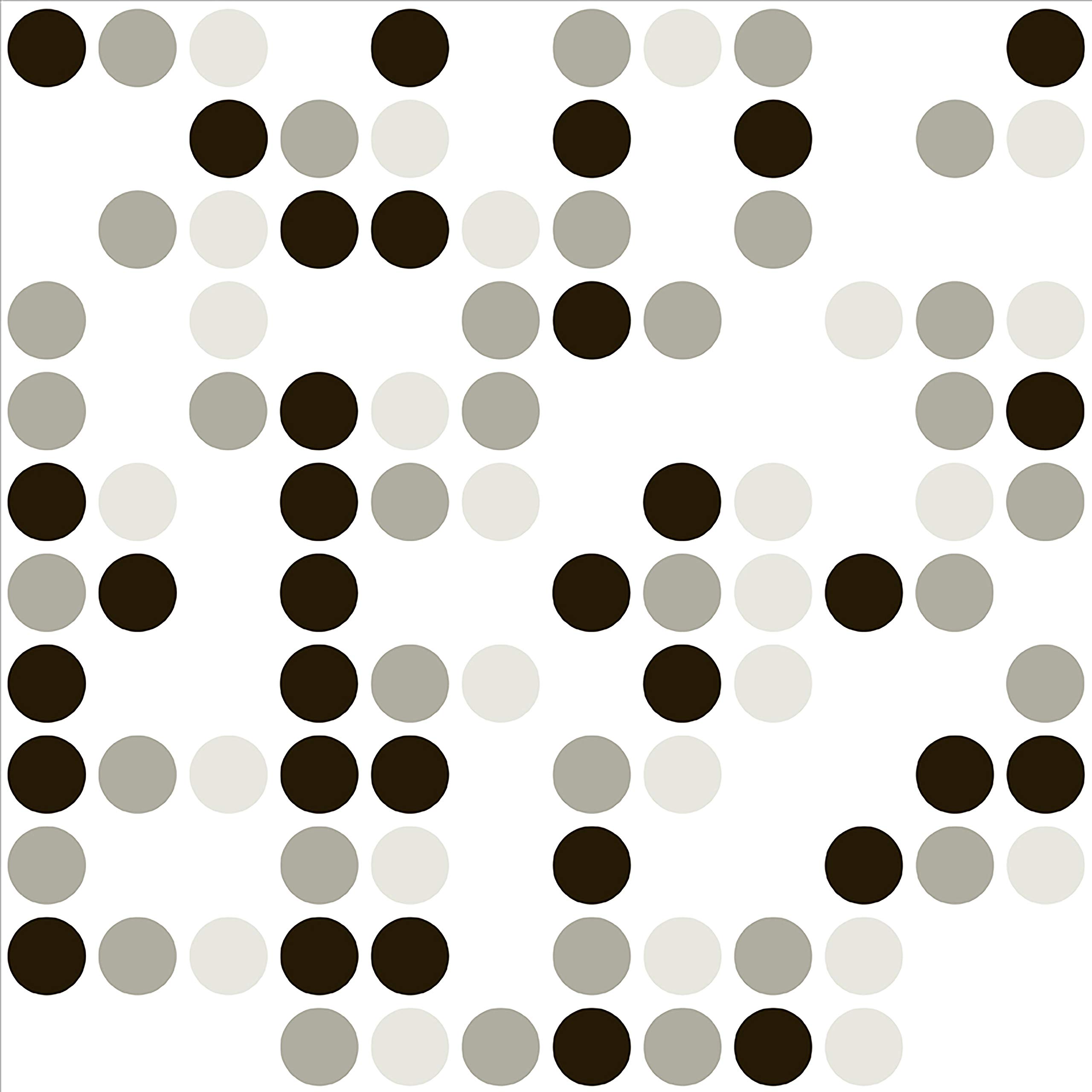 Con-Tact Creative Covering Self-Adhesive Vinyl Drawer and Shelf Liner, 18''x20', Polka Gray