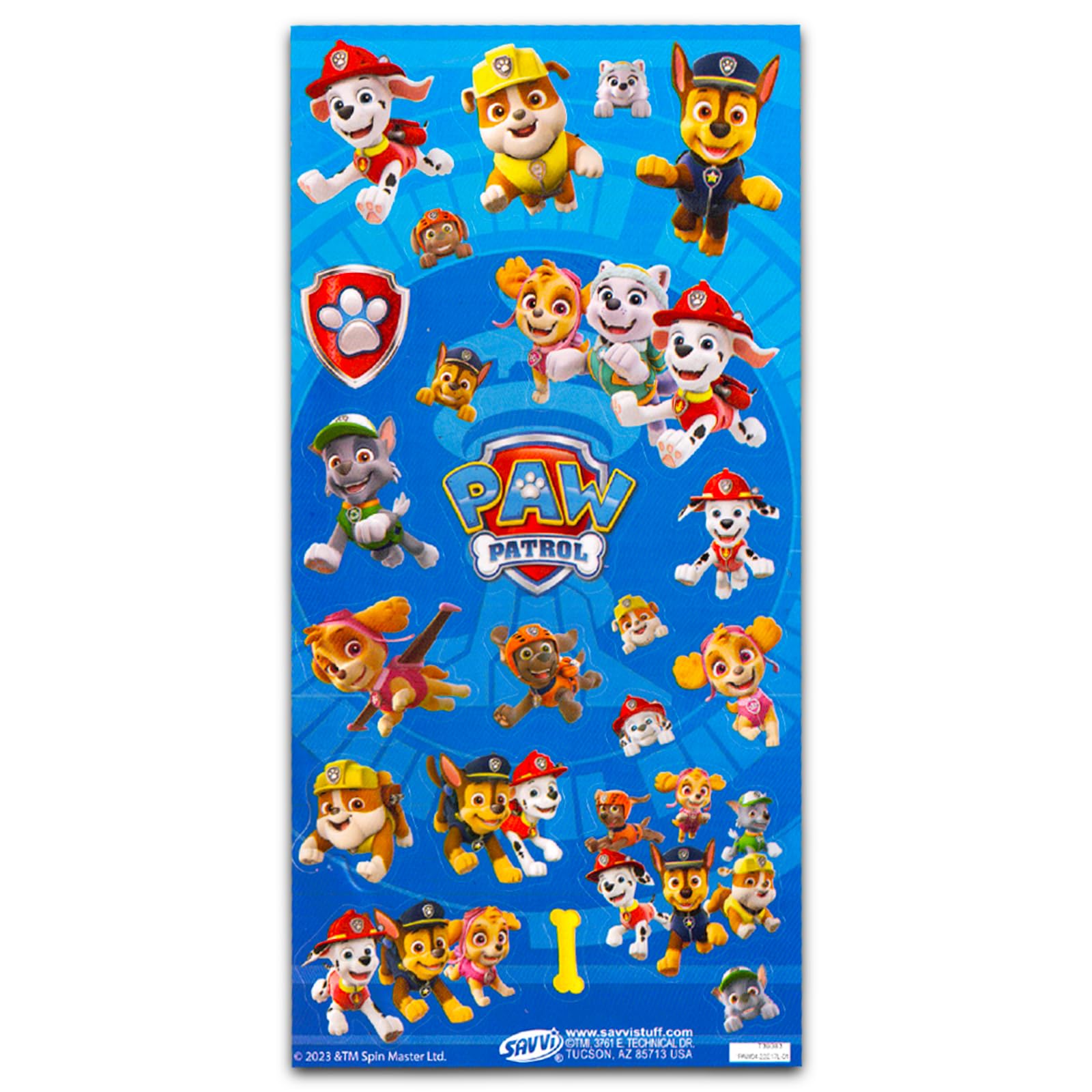 Fast Forward Paw Patrol Mini Backpack and Drawstring Bag Set - Bundle with 11” Paw Patrol Mini Backpack, Drawstring Bag, Stickers, More | Paw Patrol Backpack Toddler
