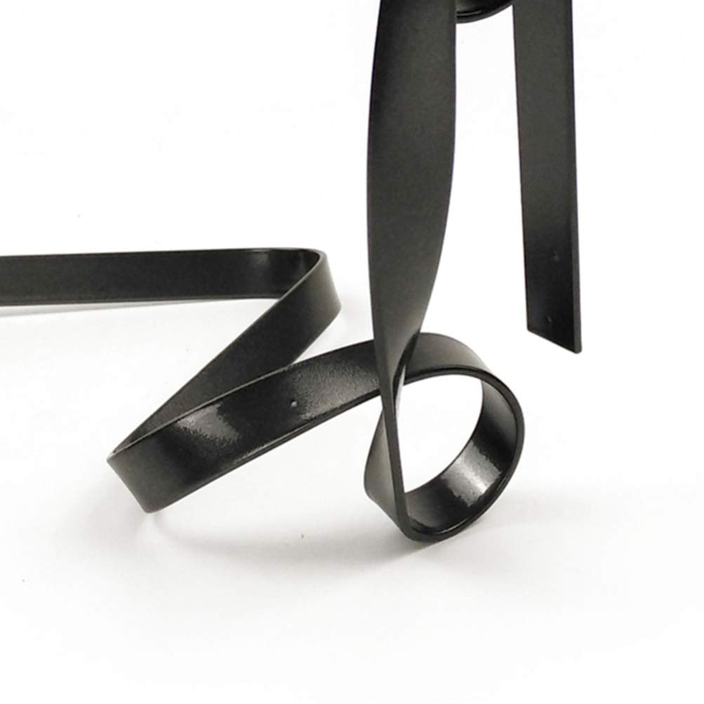 BESPORTBLE Suspended Ribbon Wine Rack Magic Floating Wine Bottle Holder Novelty Rack Iron Silk Rope Rack Stand Bracket for Office Home Decoration