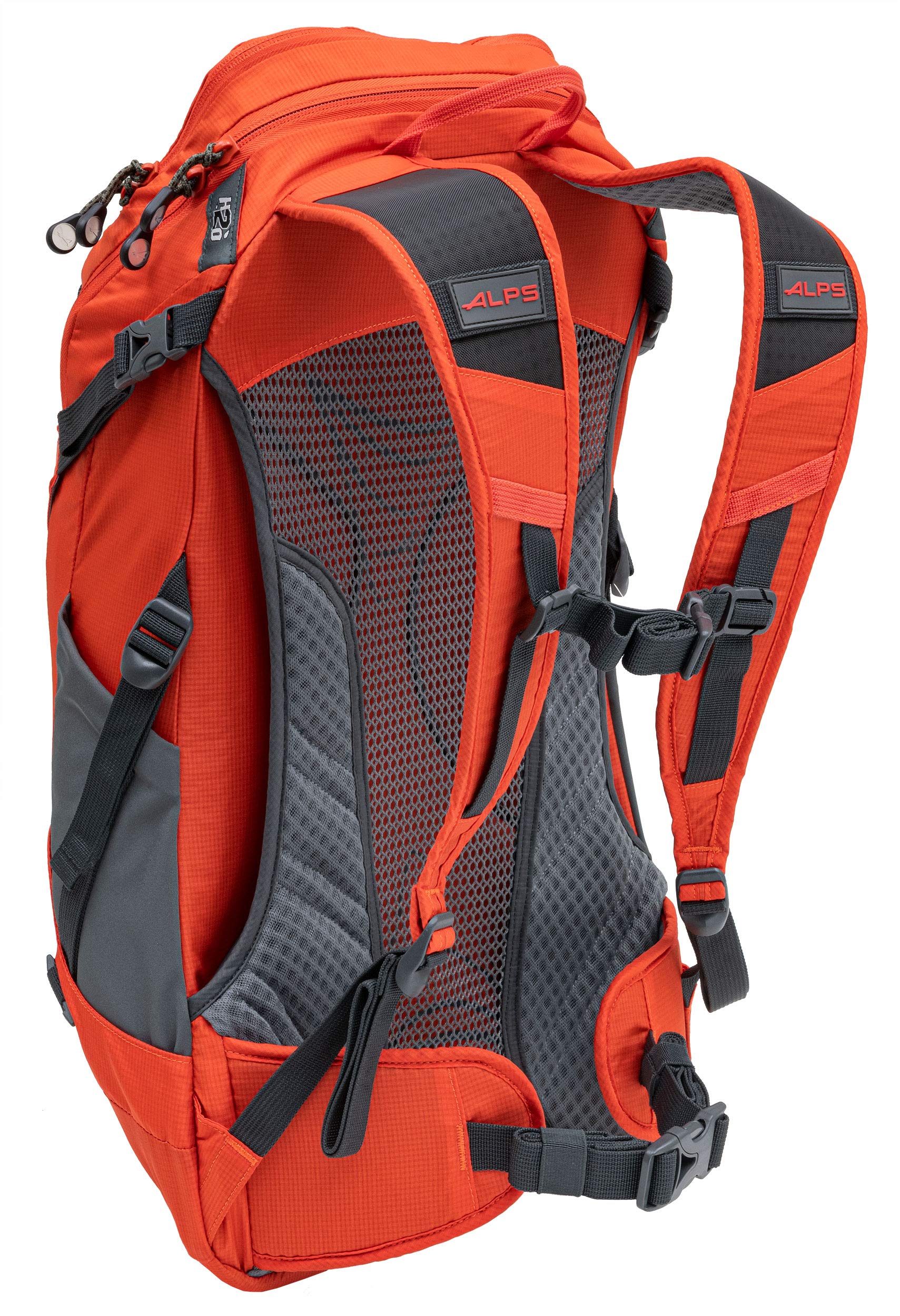 ALPS Mountaineering Baja Backpack, 20L, Chili/Gray