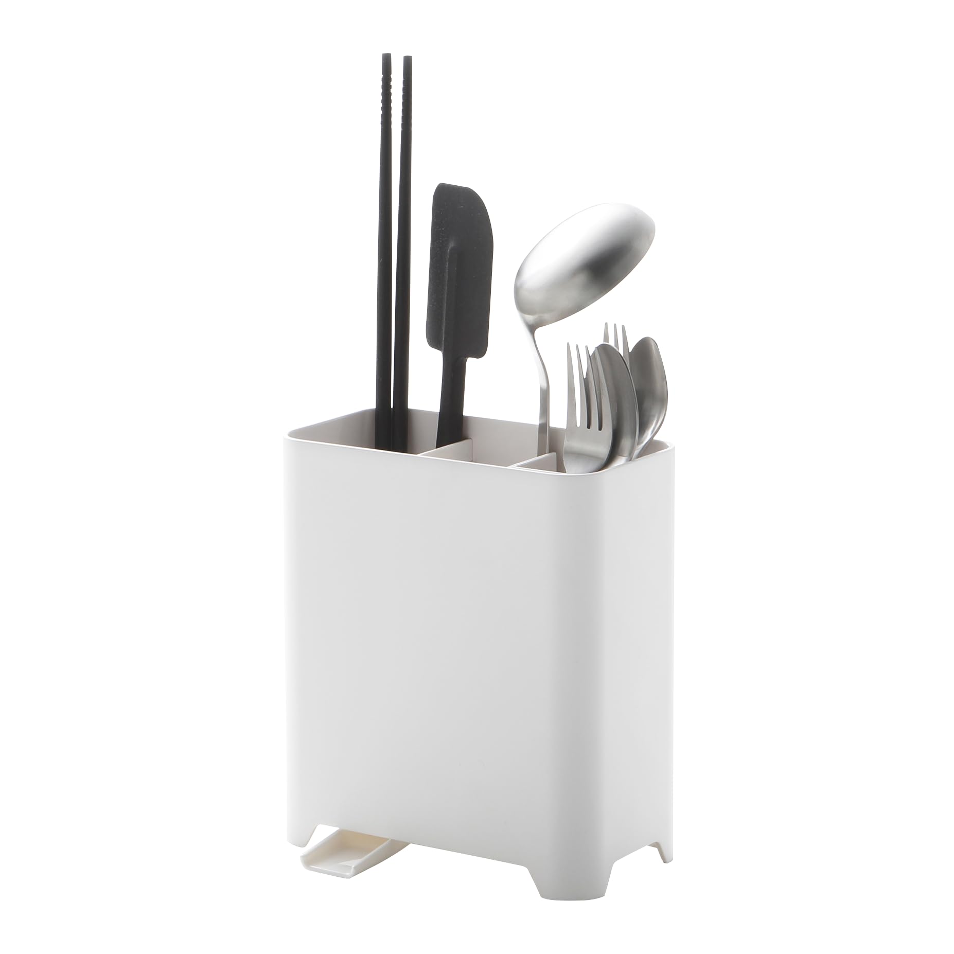 Yamazaki Home Kitchen Countertop Holder|Utensil Stand, One Size, White