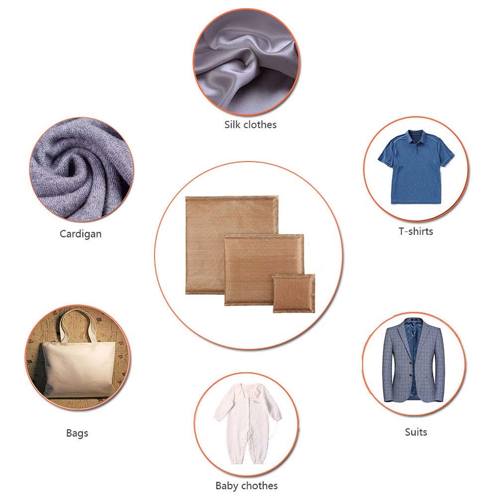 4 Pack Heat Press Pillow Mat Bundle - 4 Size Teflon Heat Pressing Transfer Pillows,for Heat Press Sublimation Projects