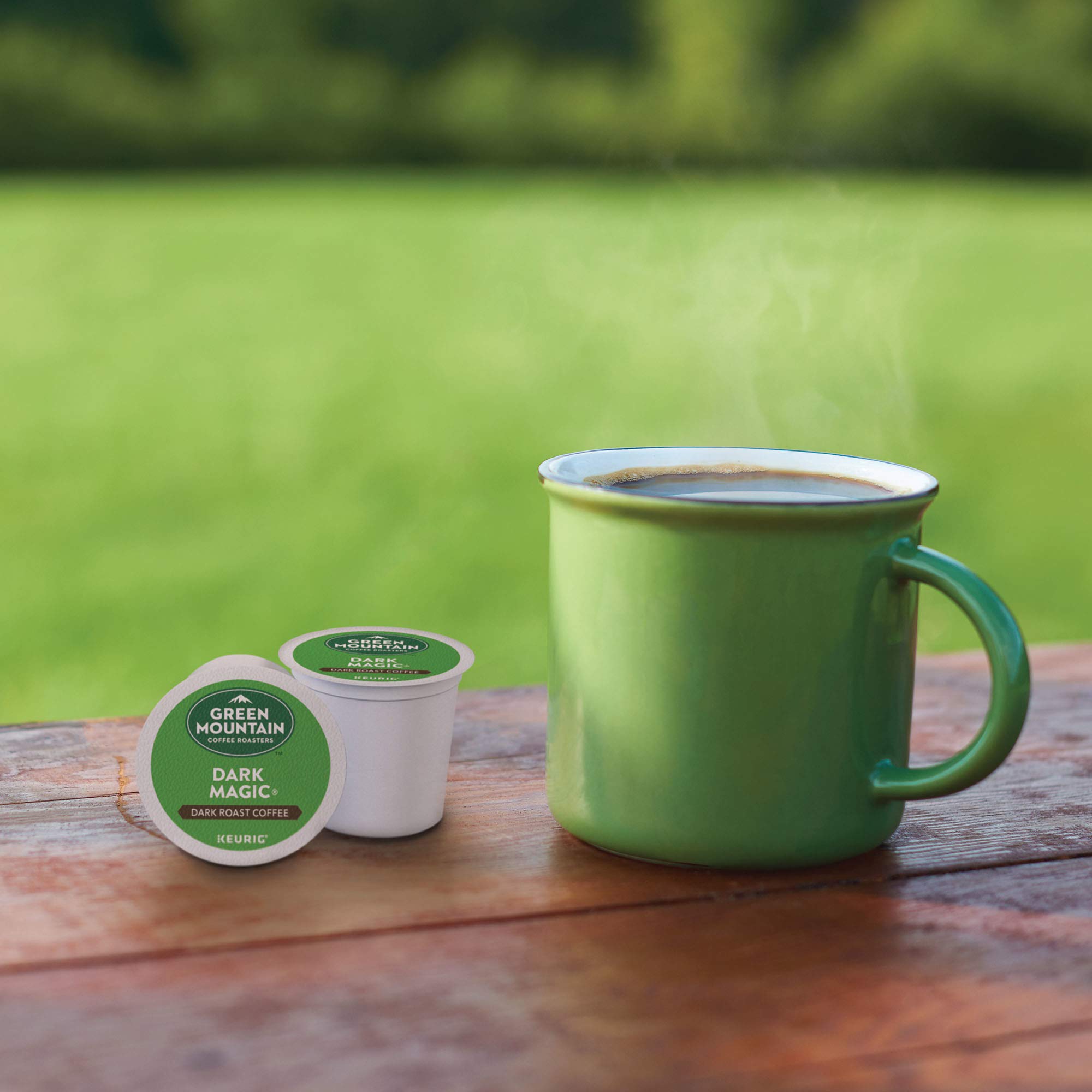 Green Mountain Coffee Roaster Dark Magic Keurig Single-Serve K-Cup Pods, Dark Roast Coffee, 32 Count
