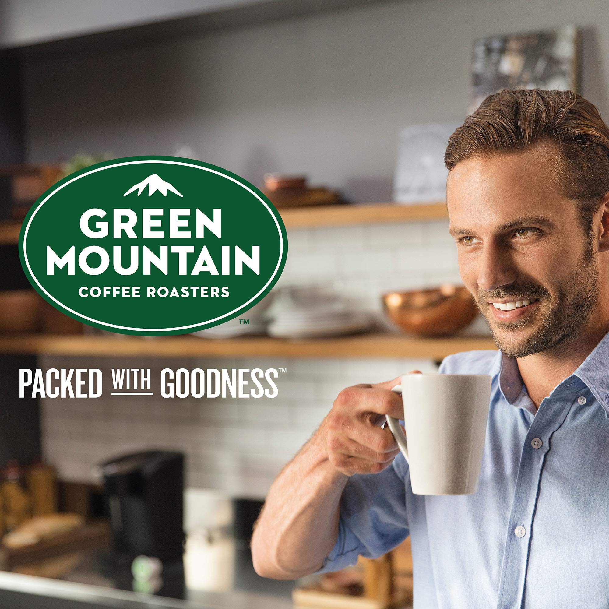 Green Mountain Coffee Roaster Dark Magic Keurig Single-Serve K-Cup Pods, Dark Roast Coffee, 32 Count