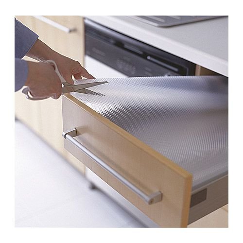 Con-Tact Brand Duraliner Non-Adhesive Surface Cover Shelf and Drawer Liner, 12" x 25', Diamond Clear