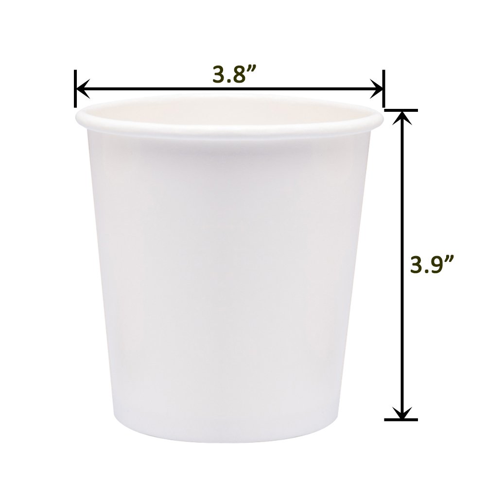 Belinlen 40 Count (16 oz) One - Pint Frozen Dessert Containers with Lids Ice Cream Cups with Lids