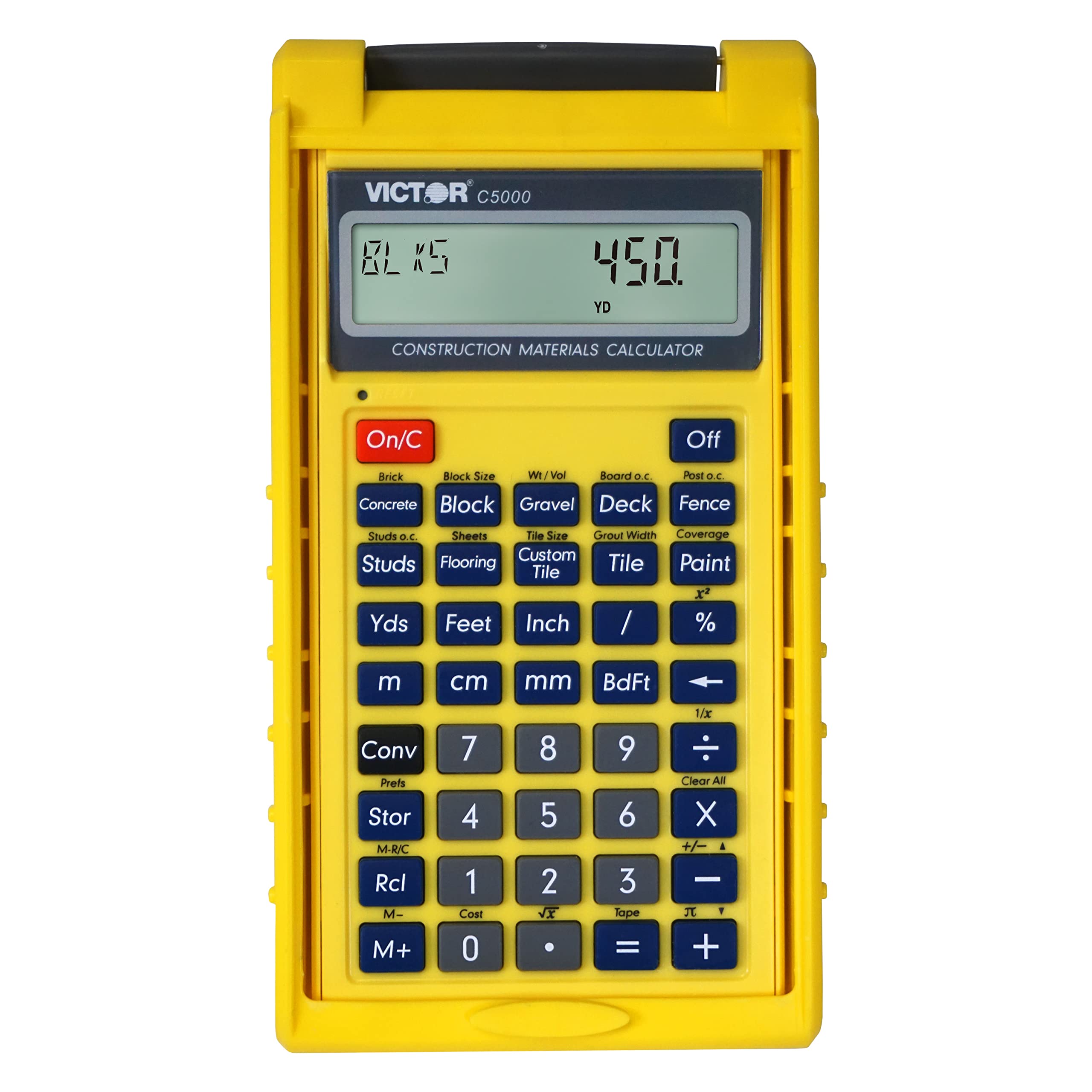 Victor C5000 Advanced Construction Calculator with Protective Case