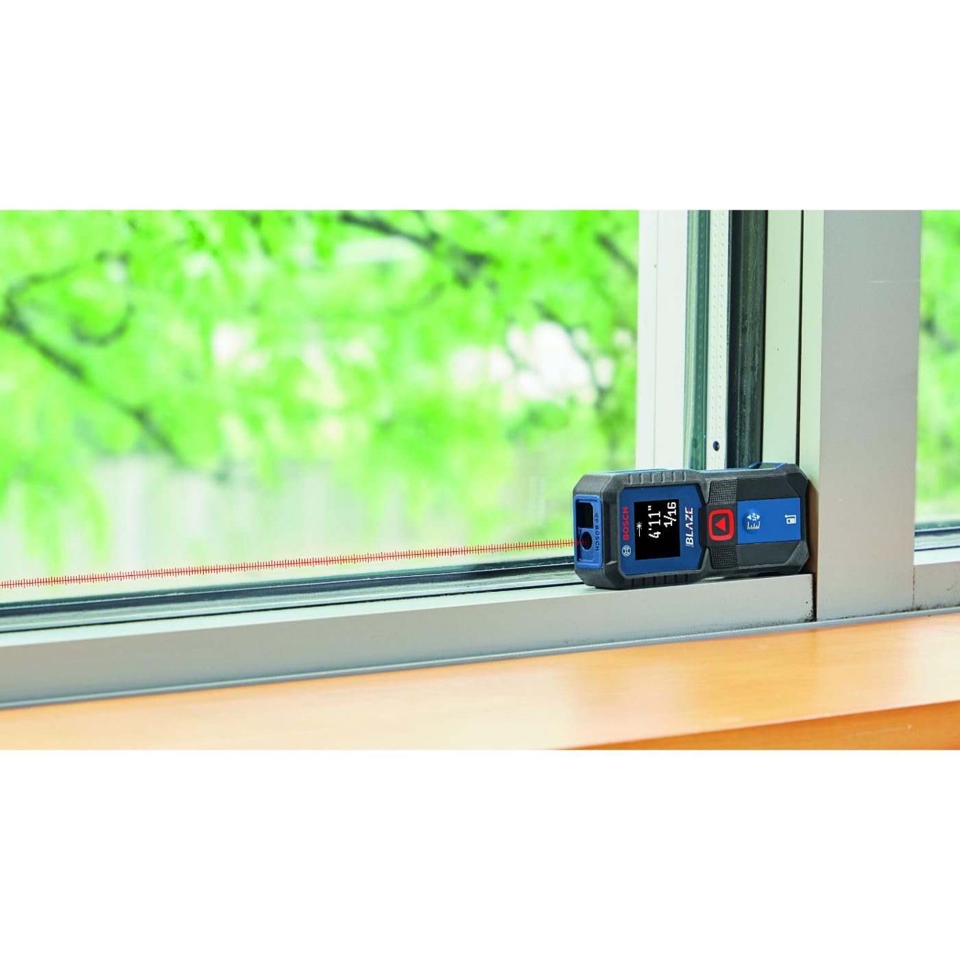BOSCH GLM20 Blaze 65ft Laser Distance Measure With Real Time Measuring