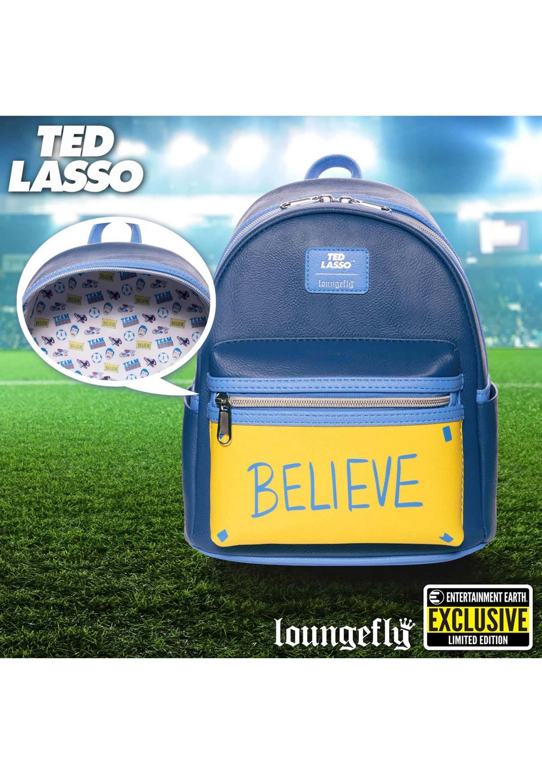 Ted Lasso Believe Mini Backpack - Entertainment Earth Exclusive